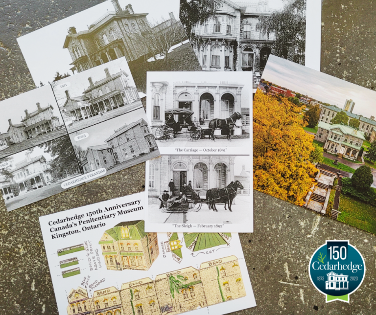 Cedarhedge150 Commemorative Postcards - Penitentiary Museum